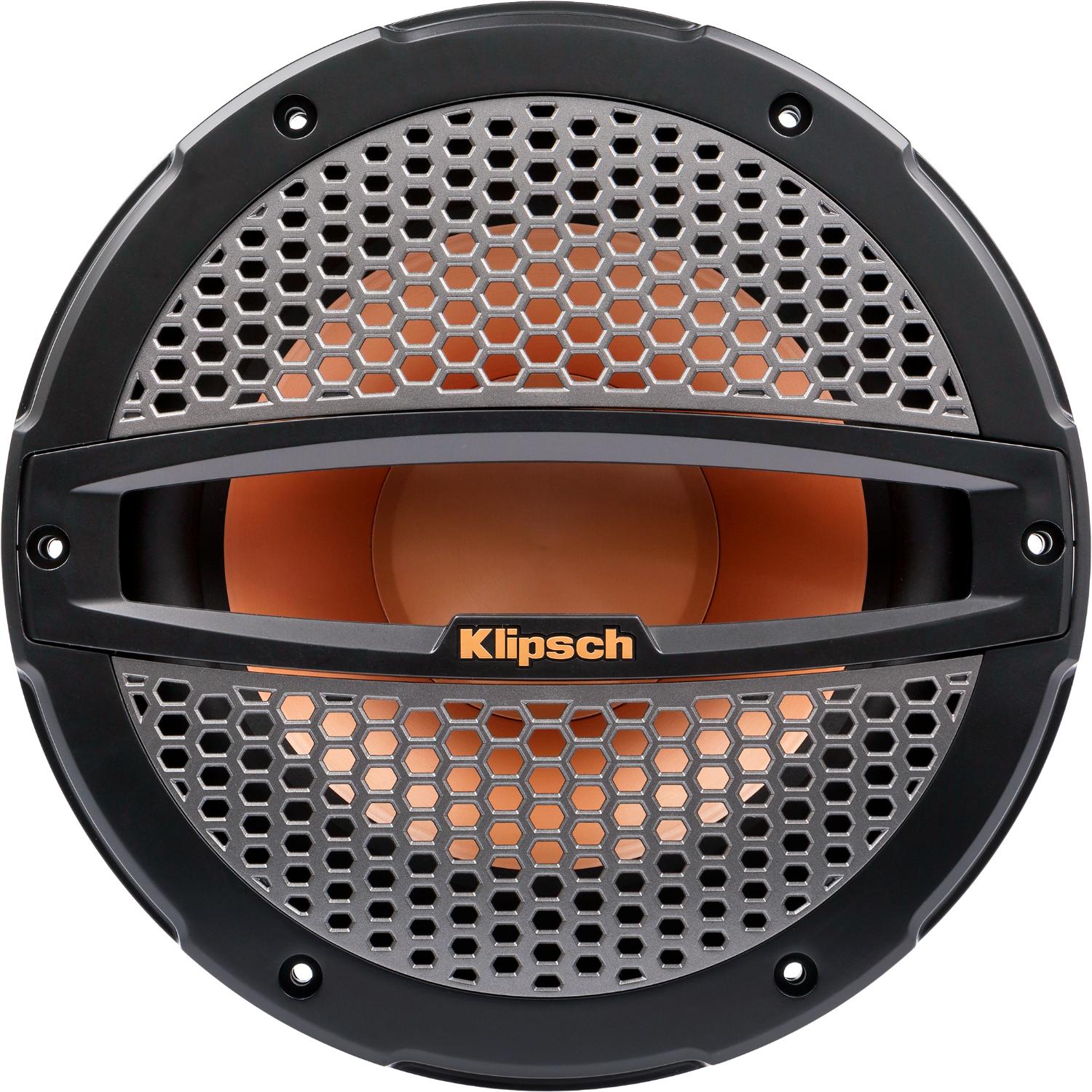 KLIPSCH 10.75" Marine Subwoofer with Onyx Steel Colored Grille