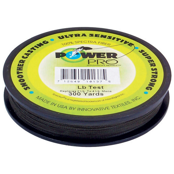 POWER PRO Spectra Braided Fishing Line, 15Lb, 300Yds, Green