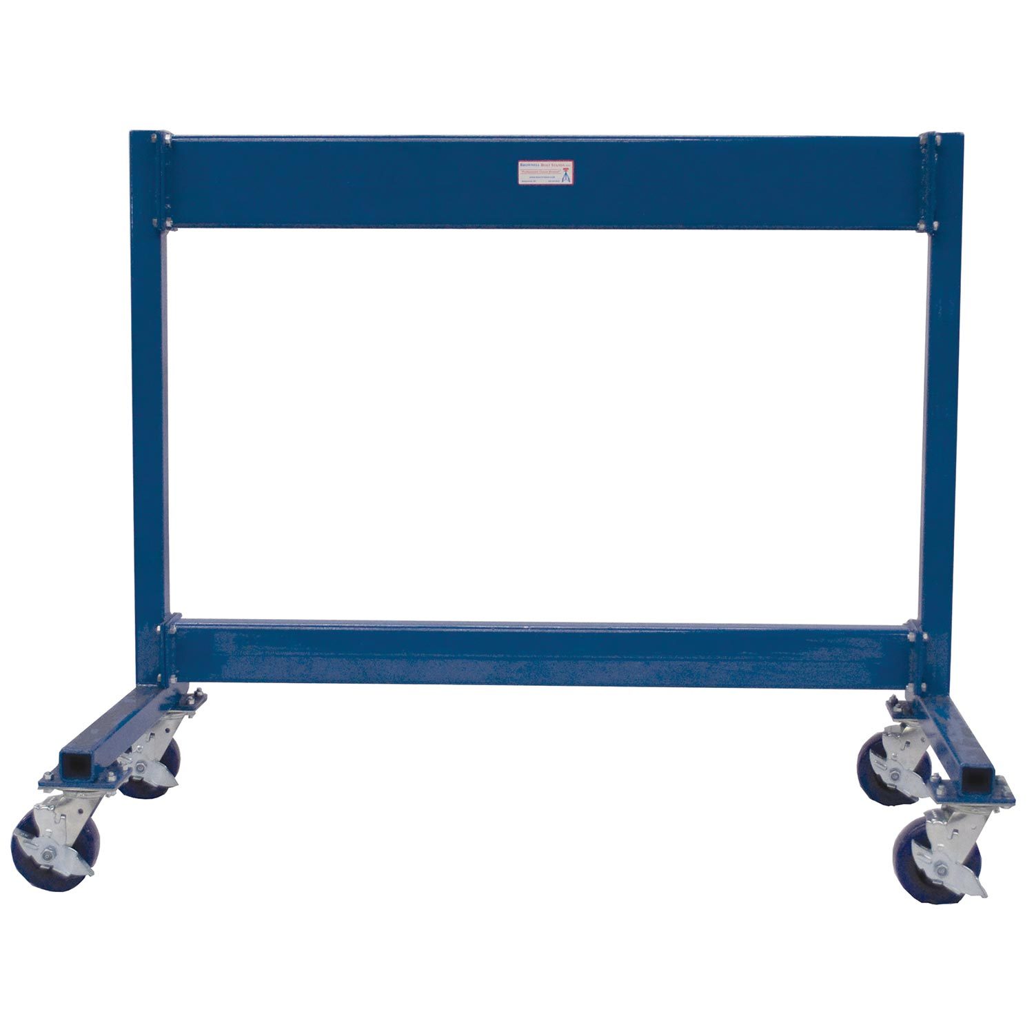 BROWNELL BOAT STANDS Painted Steel Outboard Storage Rack, 40" to 58"