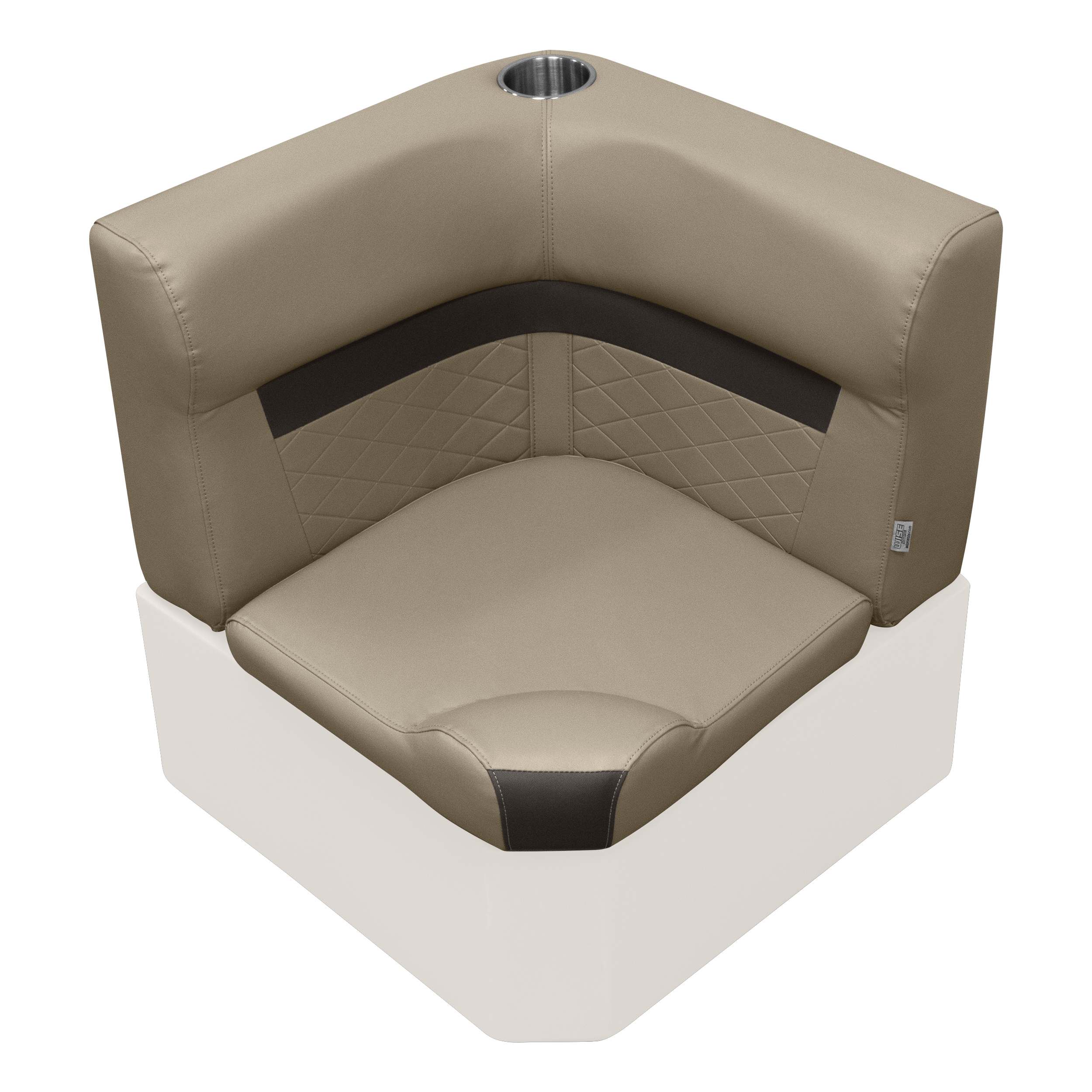 WISE SEATING Wise DLX133-1900 DLX Series Pontoon Corner Cushion Set ...