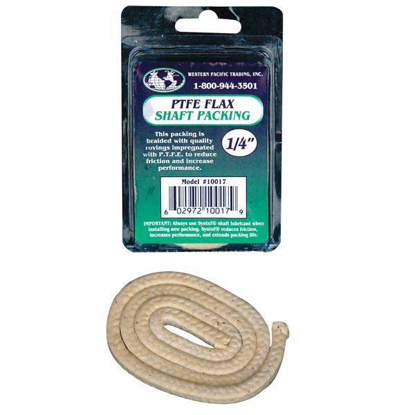 WESTERN PACIFIC TRADING 5/16'' PTFE Flax Packing, 2FT