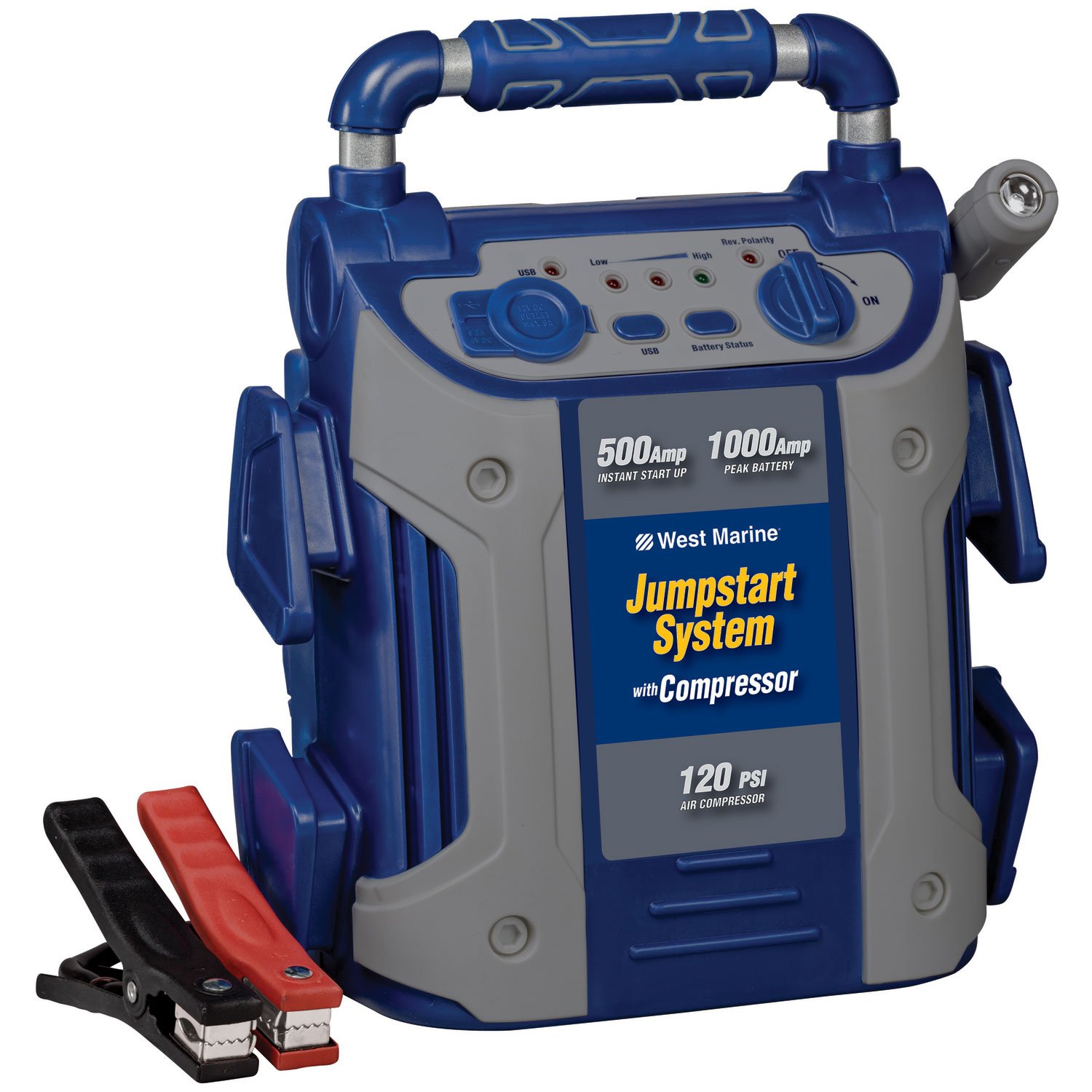 WEST MARINE 1000 Amp Jump Starter with Compressor