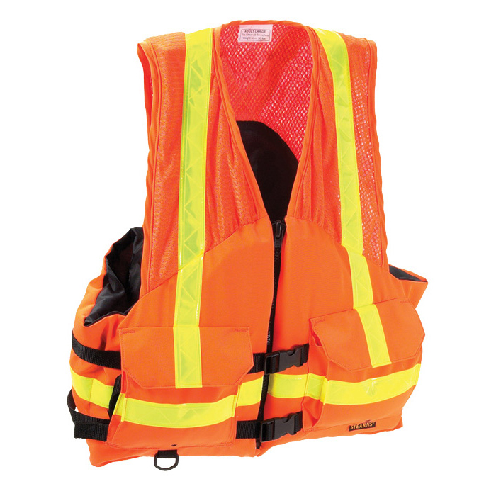 STEARNS ANSI-Compliant Utility Flotation Life Jacket 2X-Large