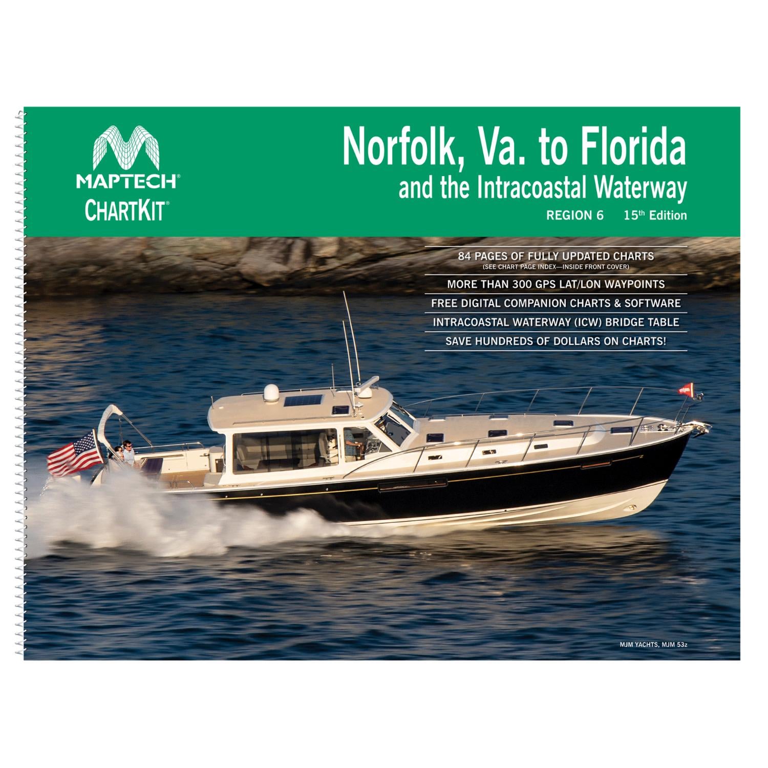 MAPTECH R06-15WMDS ChartKit® Region 6, 15th Edition, Norfolk Va. to ...
