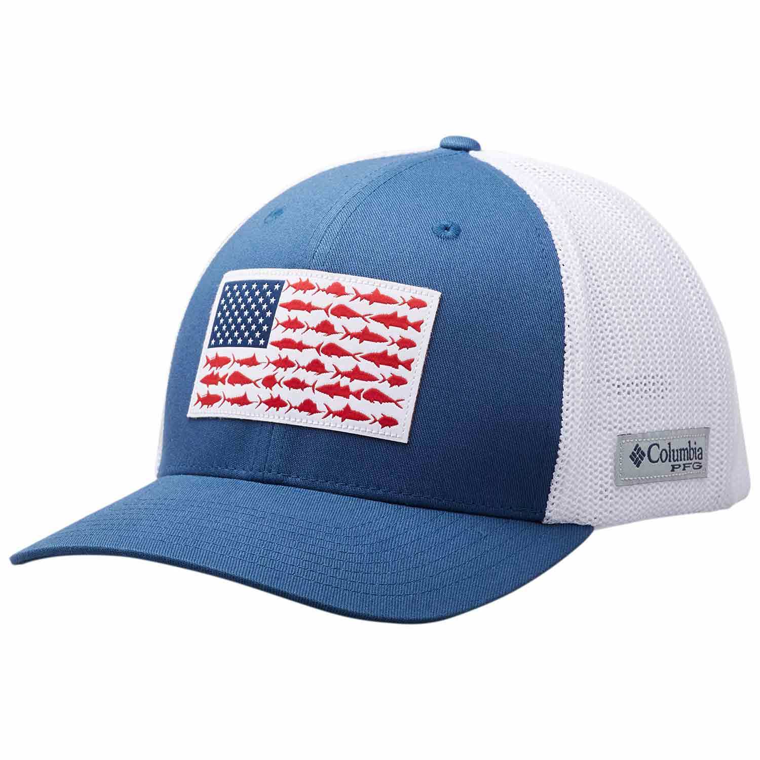 COLUMBIA Men's PFG Mesh™ Fish Flag Ball Cap