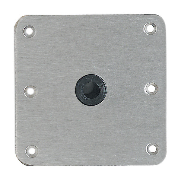 ATTWOOD 7" X 7" Lock-N-Pin Stainless Steel Base Plate
