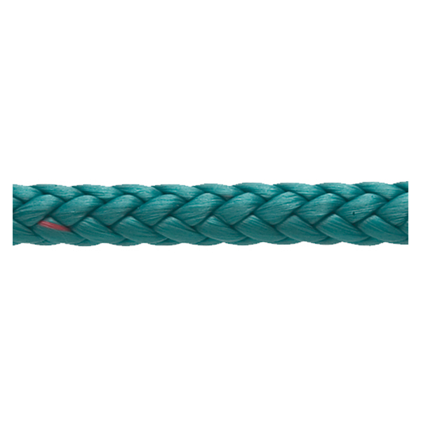NEW ENGLAND ROPES 8 mm Regatta Lite Polypropylene Braid, Teal, Sold by Foot