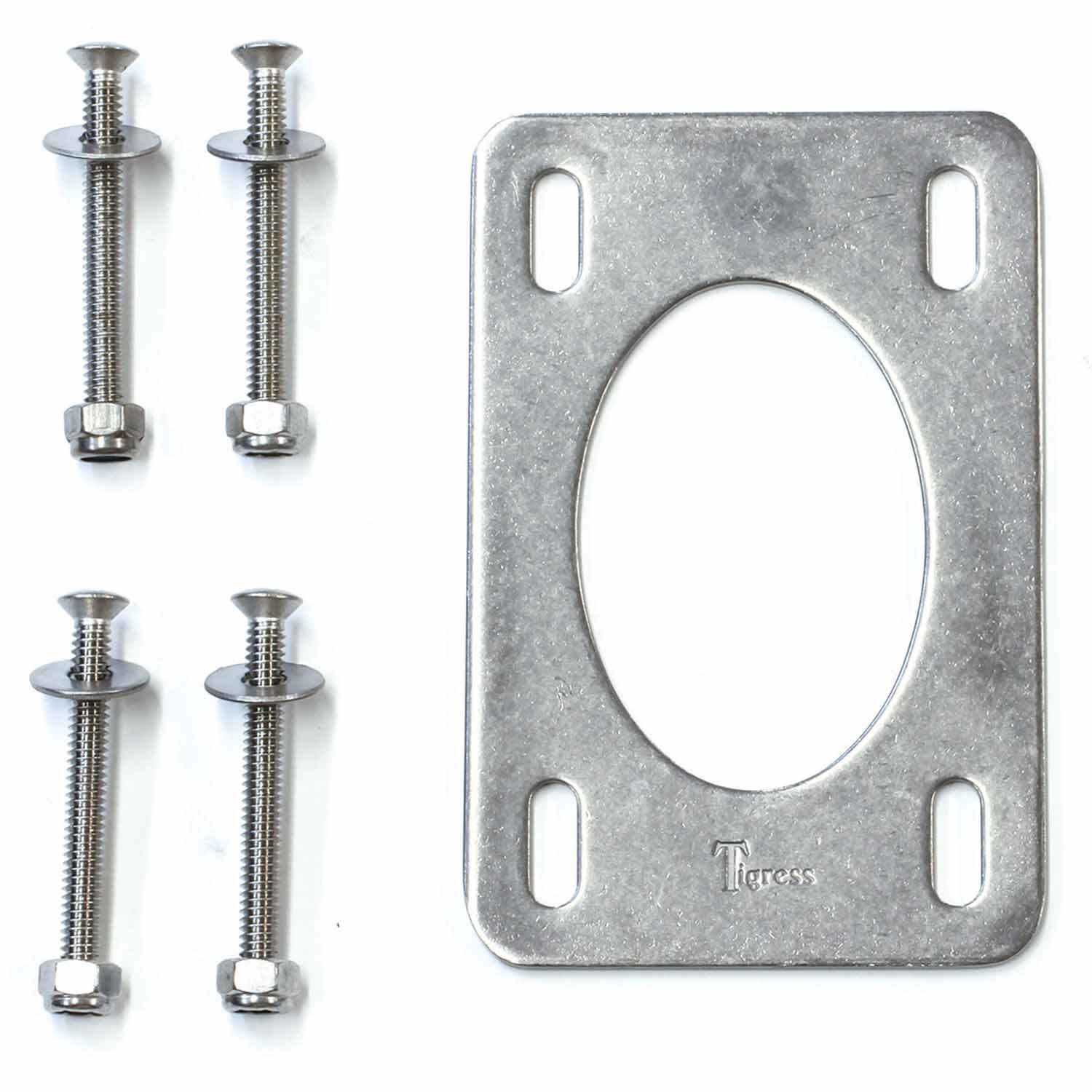 TIGRESS Stainless Steel Side Mount Backing Plate