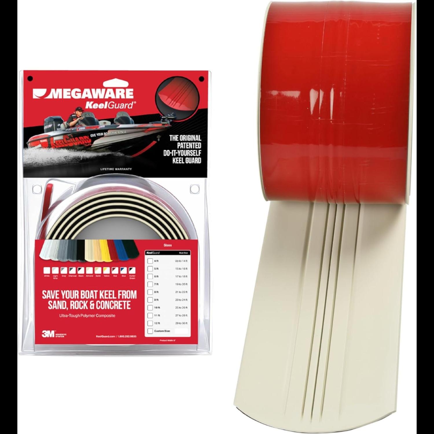 MEGAWARE KEELGUARD Megaware KeelGuard 10' Almond