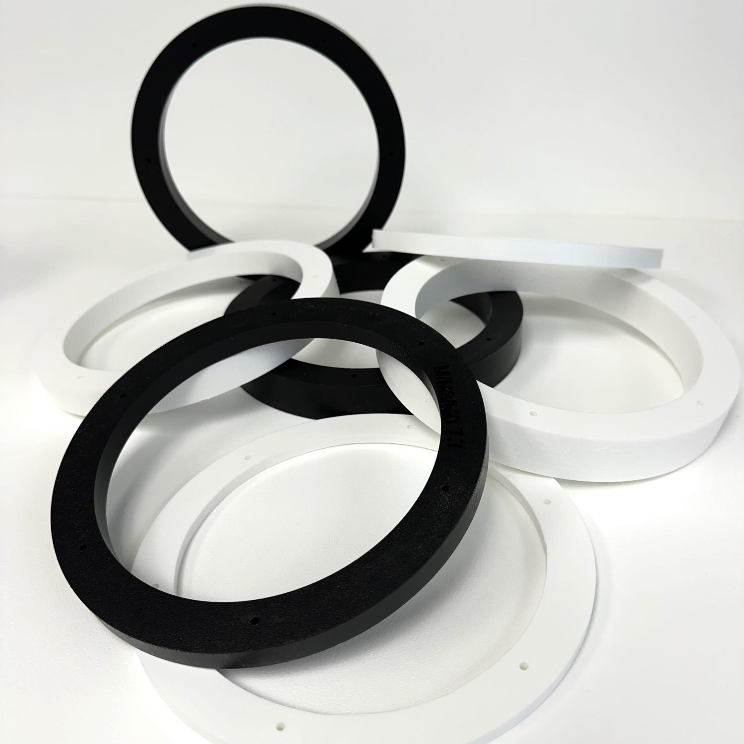 TRIMMED OUT Speaker Spacer Rings for JL Audio 7.7" M3/M6/M/MX 770 ...