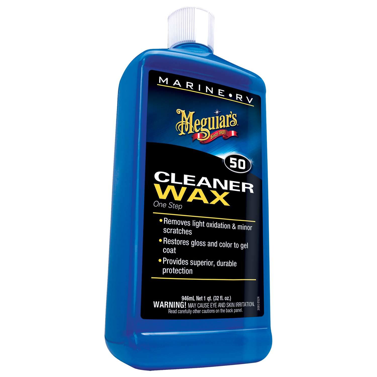 MEGUIARS #50 One-Step Cleaner/Wax, Quart