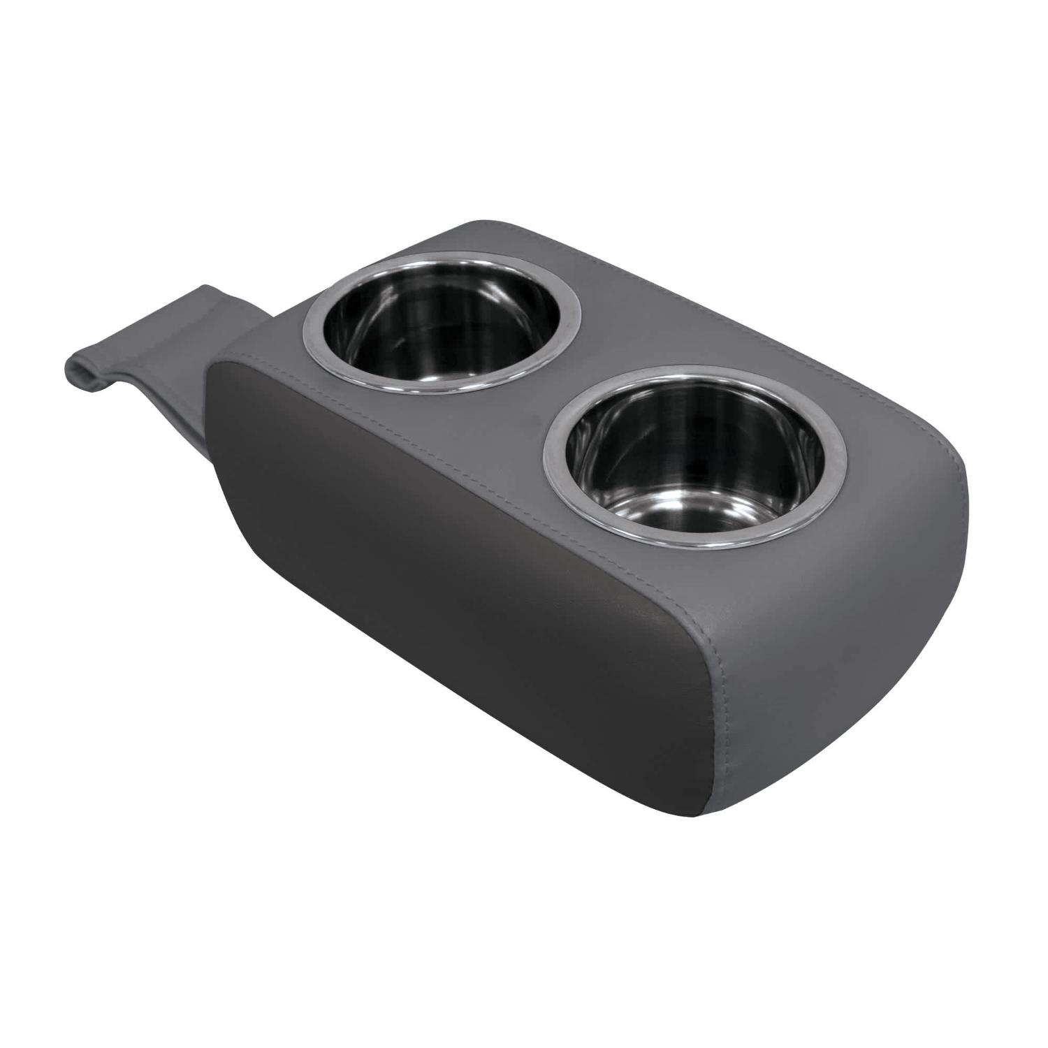 WISE SEATING Wise 3059-1890 Pontoon Double Drink Holder with Stainless ...