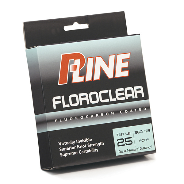 P-LINE FCCF-12 Floroclear, Fluorocarbon Coated, Mono, 12lbs