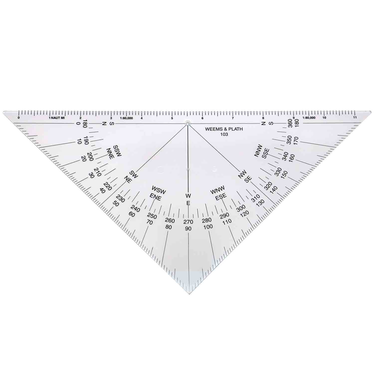 WEEMS & PLATH Protractor Triangle
