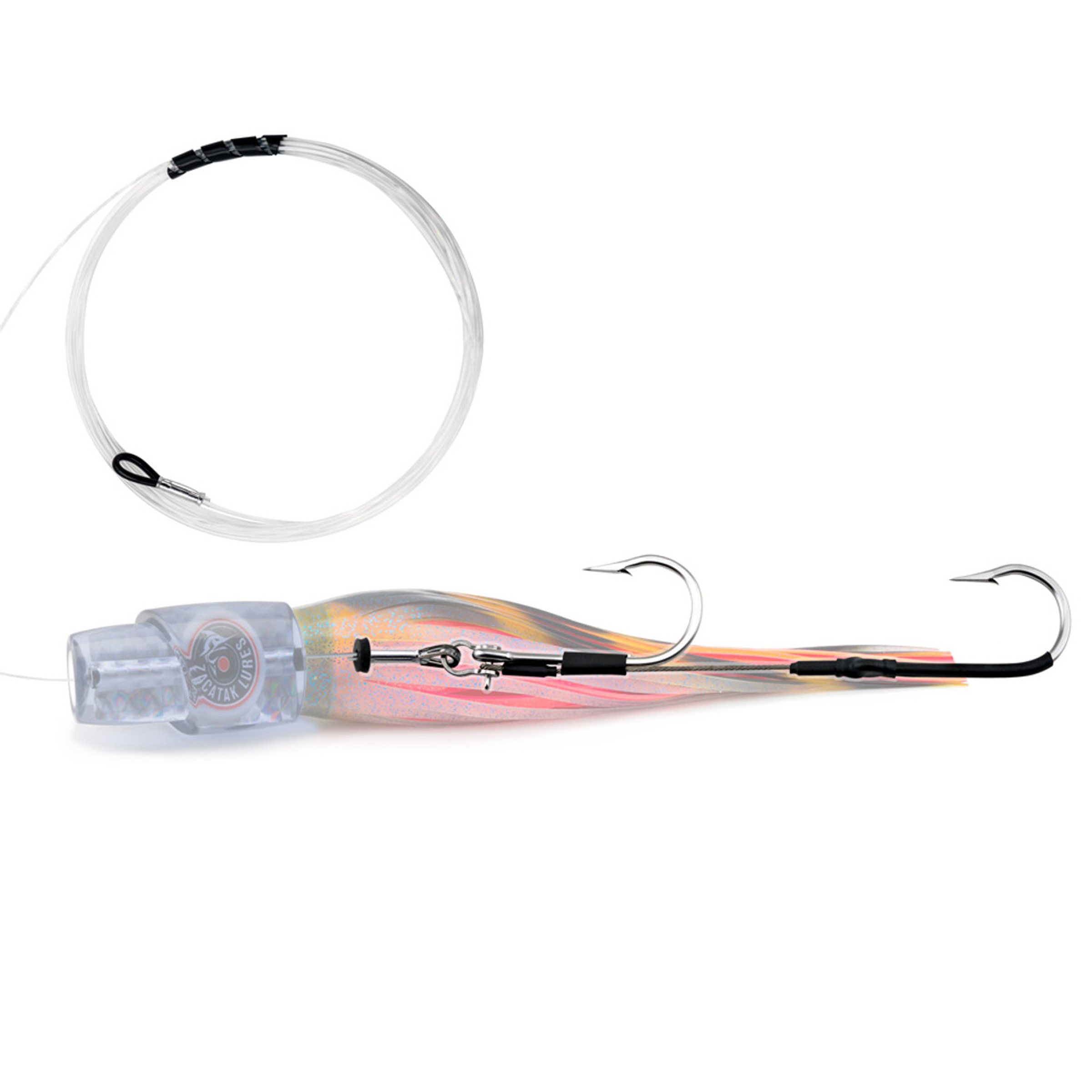 ZACATAK LURES Twin Hook Shackle Rig, Trolling Edition