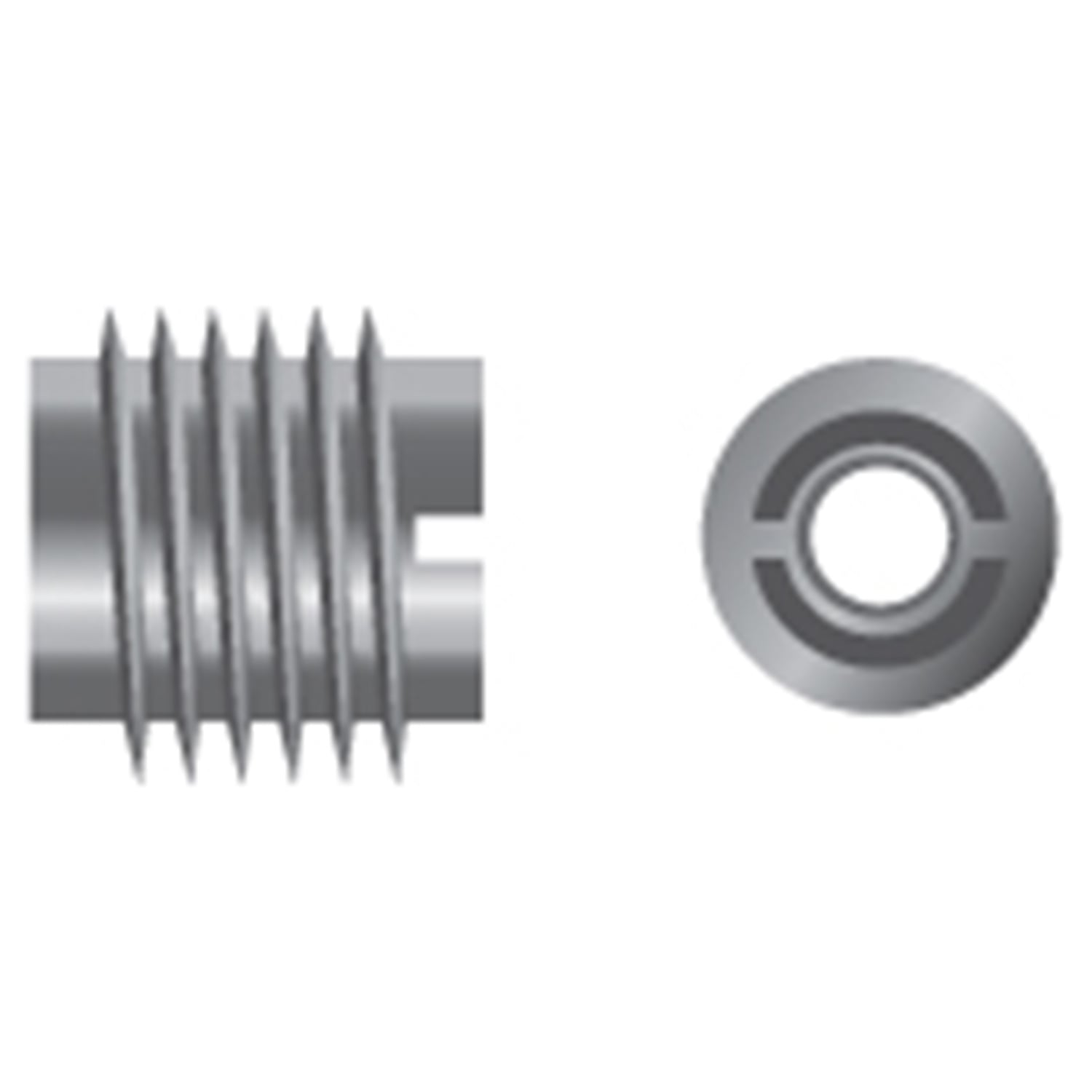 FASCO FASTENER 10-24 Stainless Steel Threaded Inserts, 25-Pack