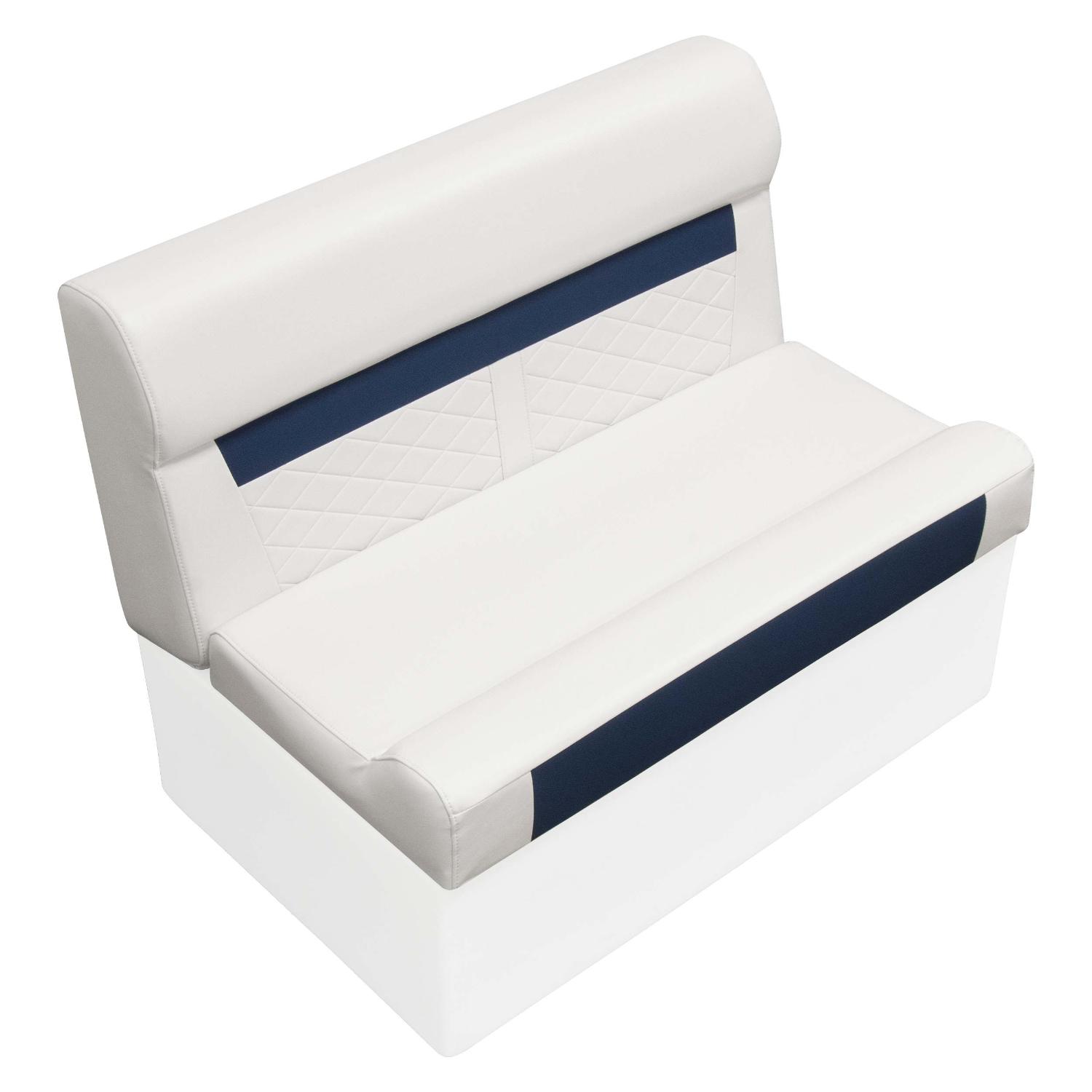 WISE SEATING Wise DLX100-1904 DLX Series 37" Pontoon Bench Seat Cushion ...