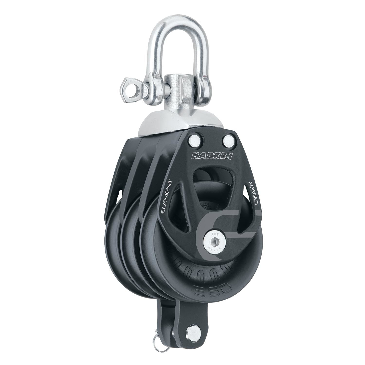 HARKEN 60 mm Aluminum Element Triple Block with Becket