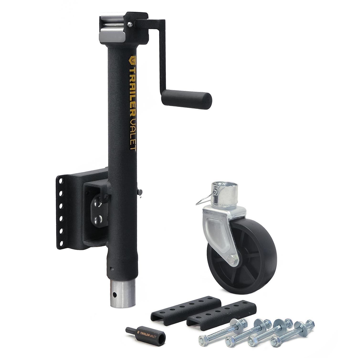 TRAILER VALET JX 2K Side Mount Jack With Wheel