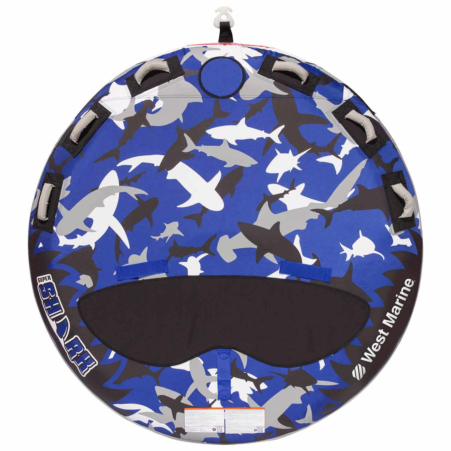 WEST MARINE The Super Shark 3-Person Towable Tube