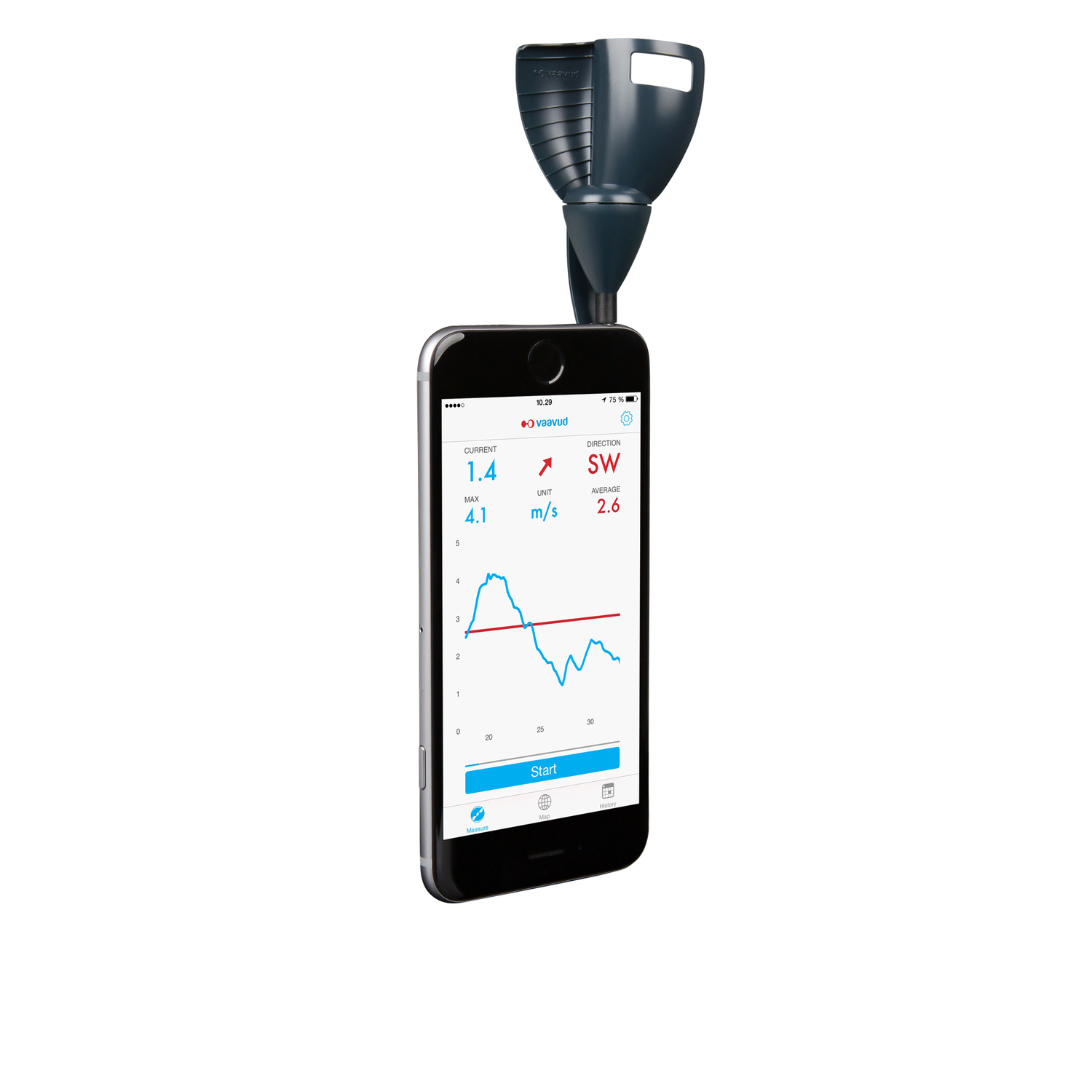 VAAVUD 2™ Wind Meter for Smartphones