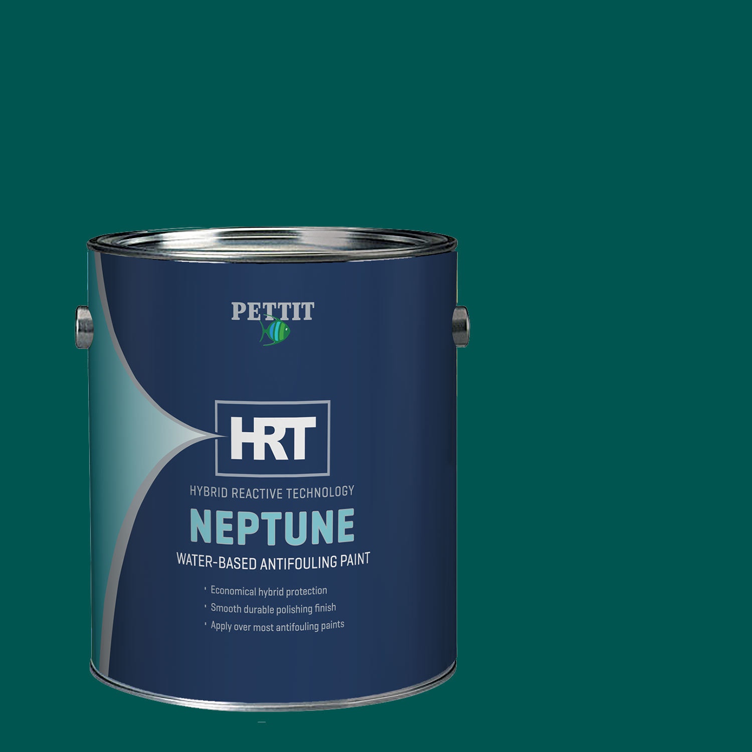 PETTIT PAINT Neptune HRT Antifouling Paint, Green, Gallon