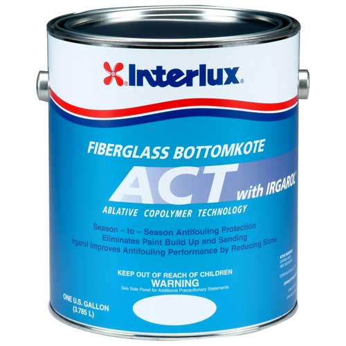 Fiberglass Bottomkote ACT, Blue, Gallon | West Marine