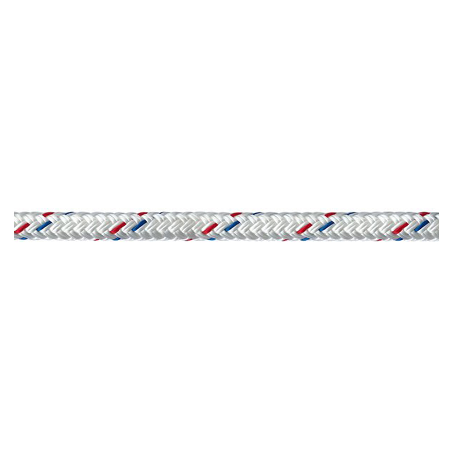 SAMSON ROPE 3/8" x 20' HarborMaster Dock Line, White with Tracer