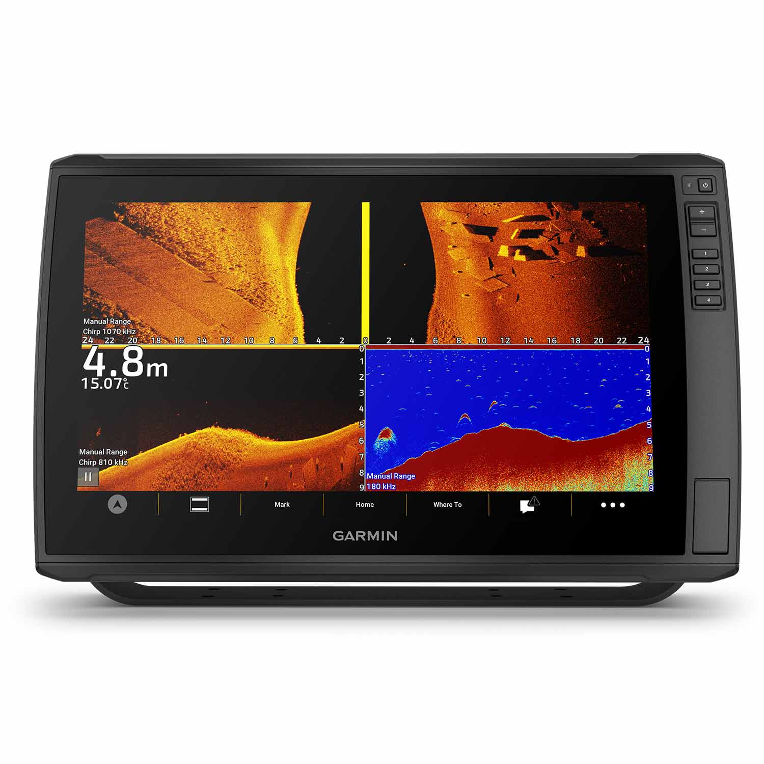 GARMIN ECHOMAP™ Ultra 2 166sv with Garmin Navionics+™ Maps for U.S ...
