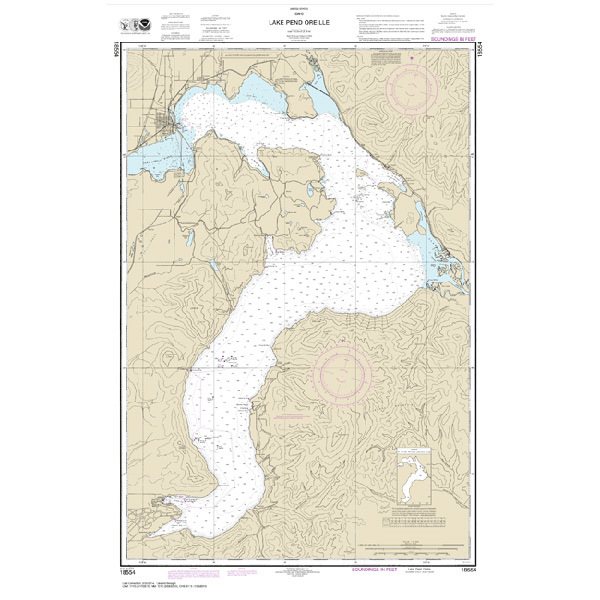 MAPTECH #18554 Lake Pend Oreille