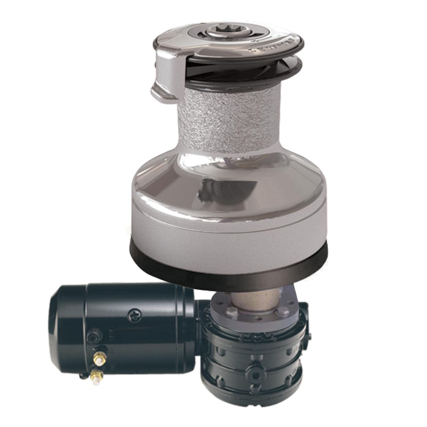 LEWMAR #40 Electric Self-Tailing Winch, Chromed Bronze