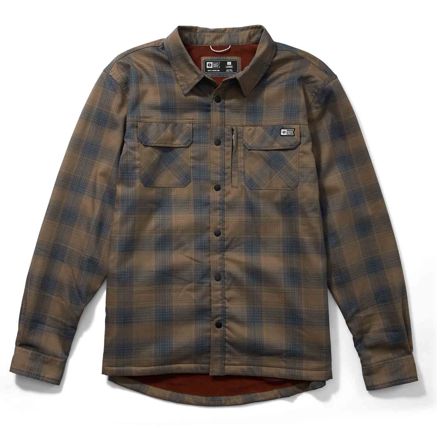 SALTY CREW Men's Fathom Tech Shacket