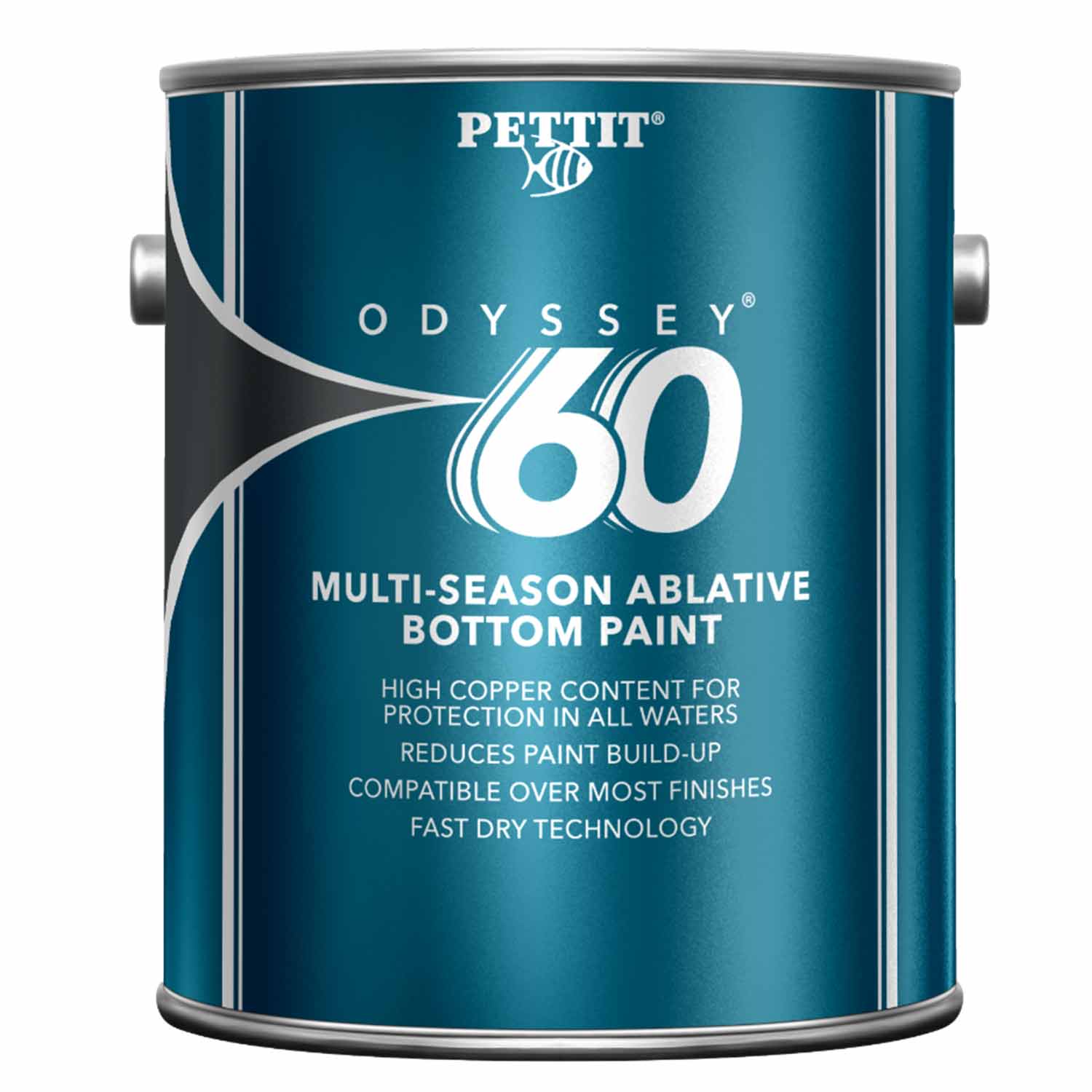 Pettit Odyssey 60 1 Gal High‑Copper Ablative Bottom Paint