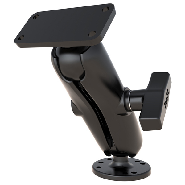 RAM MOUNTS 1.5" Ball Mount with 2.5" Round Base and 1.5" x 3 ...