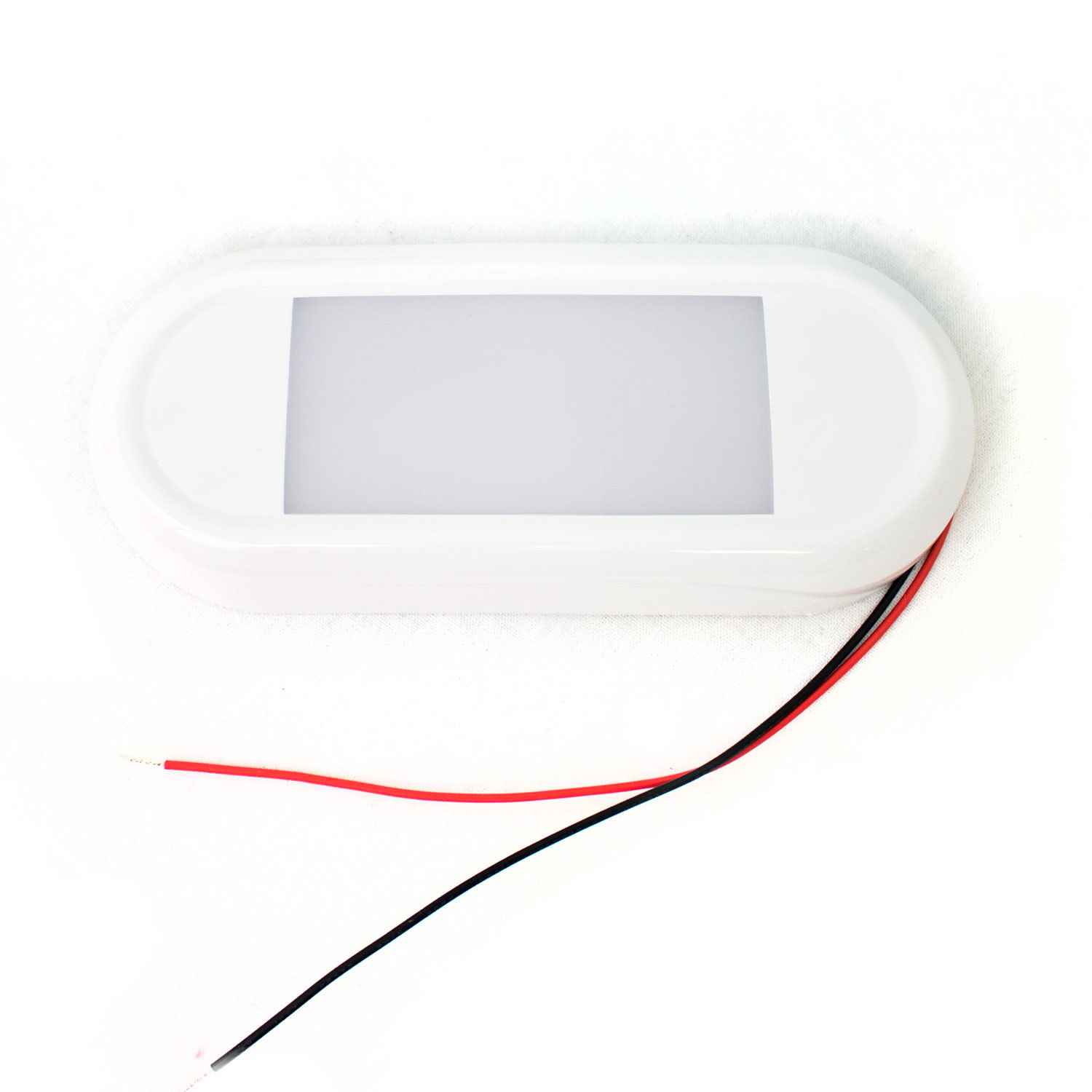 MARINE SPORT LIGHTING Oval 12W LED Interior Light, Vehicle Switch