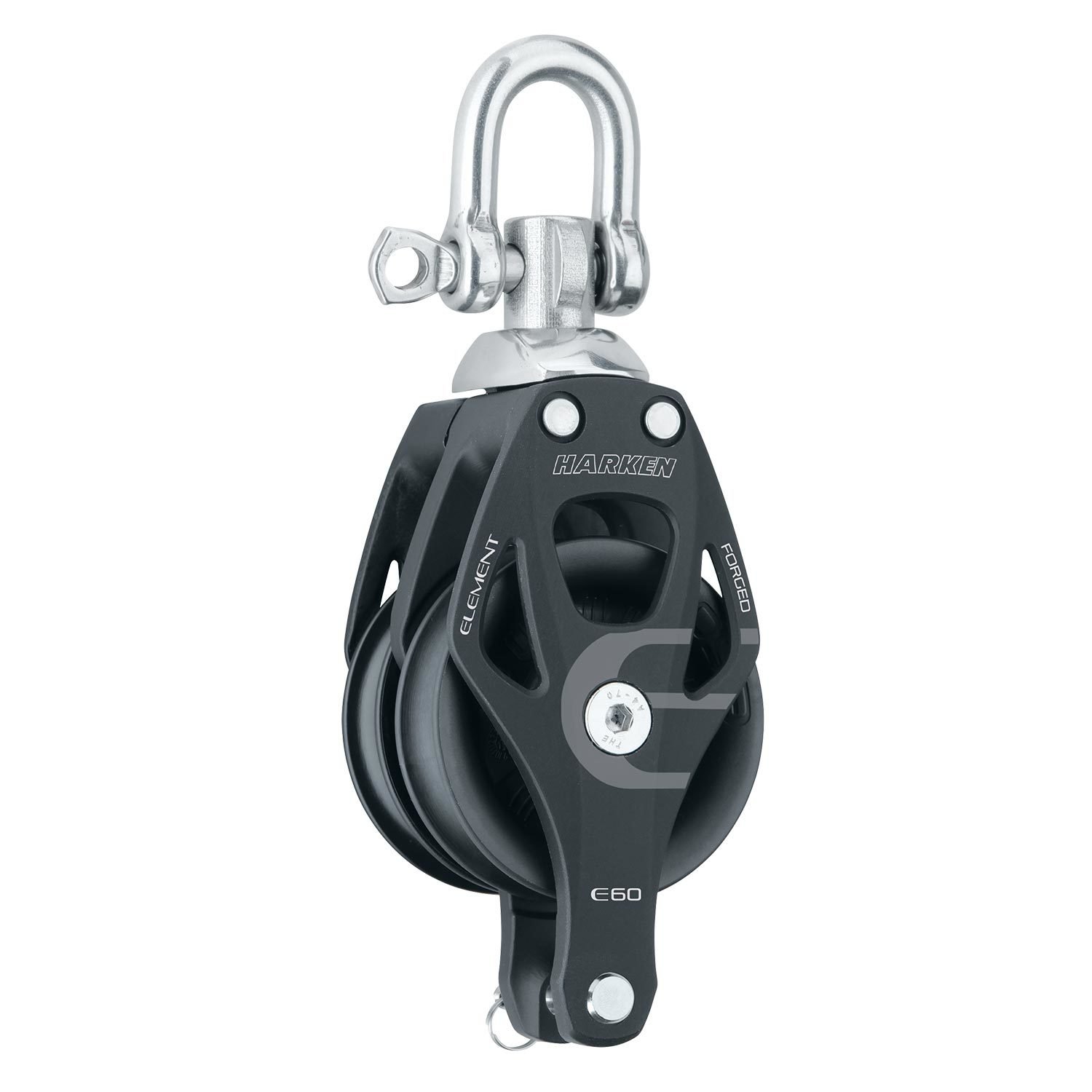 HARKEN 60 mm Aluminum Element Double Block with Becket