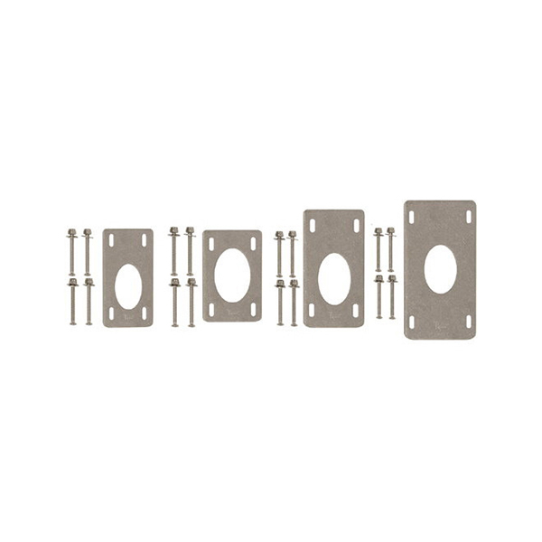 TIGRESS Backing Plate For 88508 Cast 316 Stainless Steel 1-1/2" ID Side ...