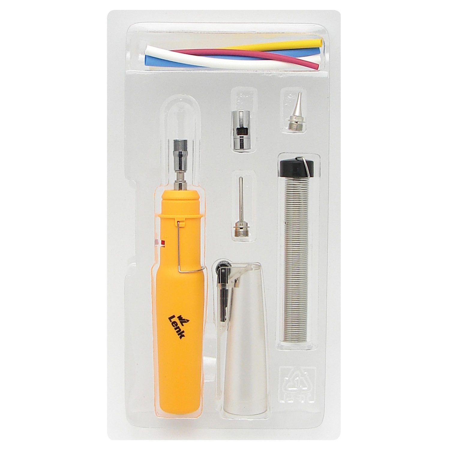 WALL LENK CORPORATION 4-in-1 Butane-Powered Soldering Kit