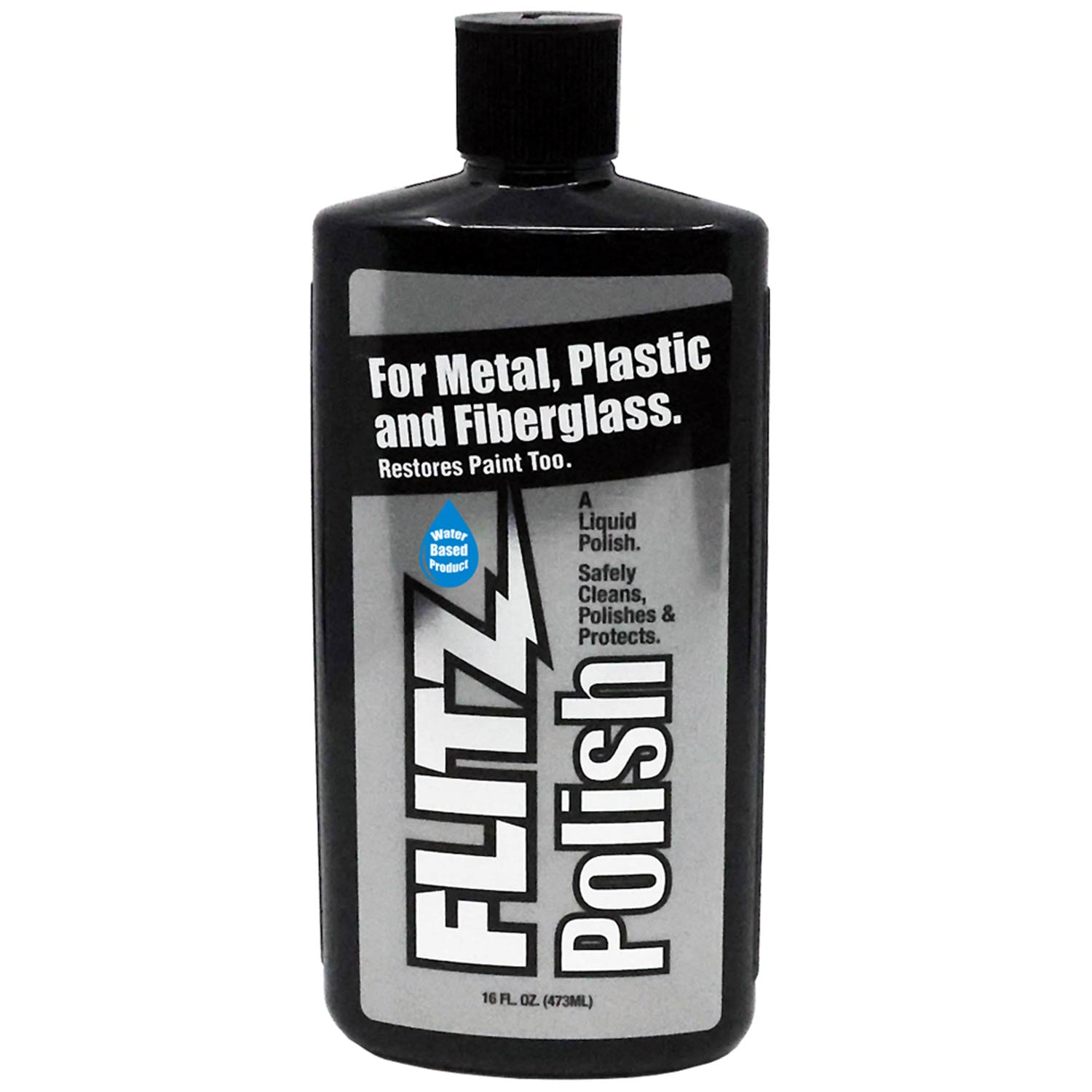 FLITZ Liquid Metal, Plastic & Fiberglass Polish, 16 oz.