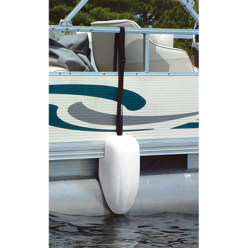 TAYLOR MADE Pontoon Boat Fender, White