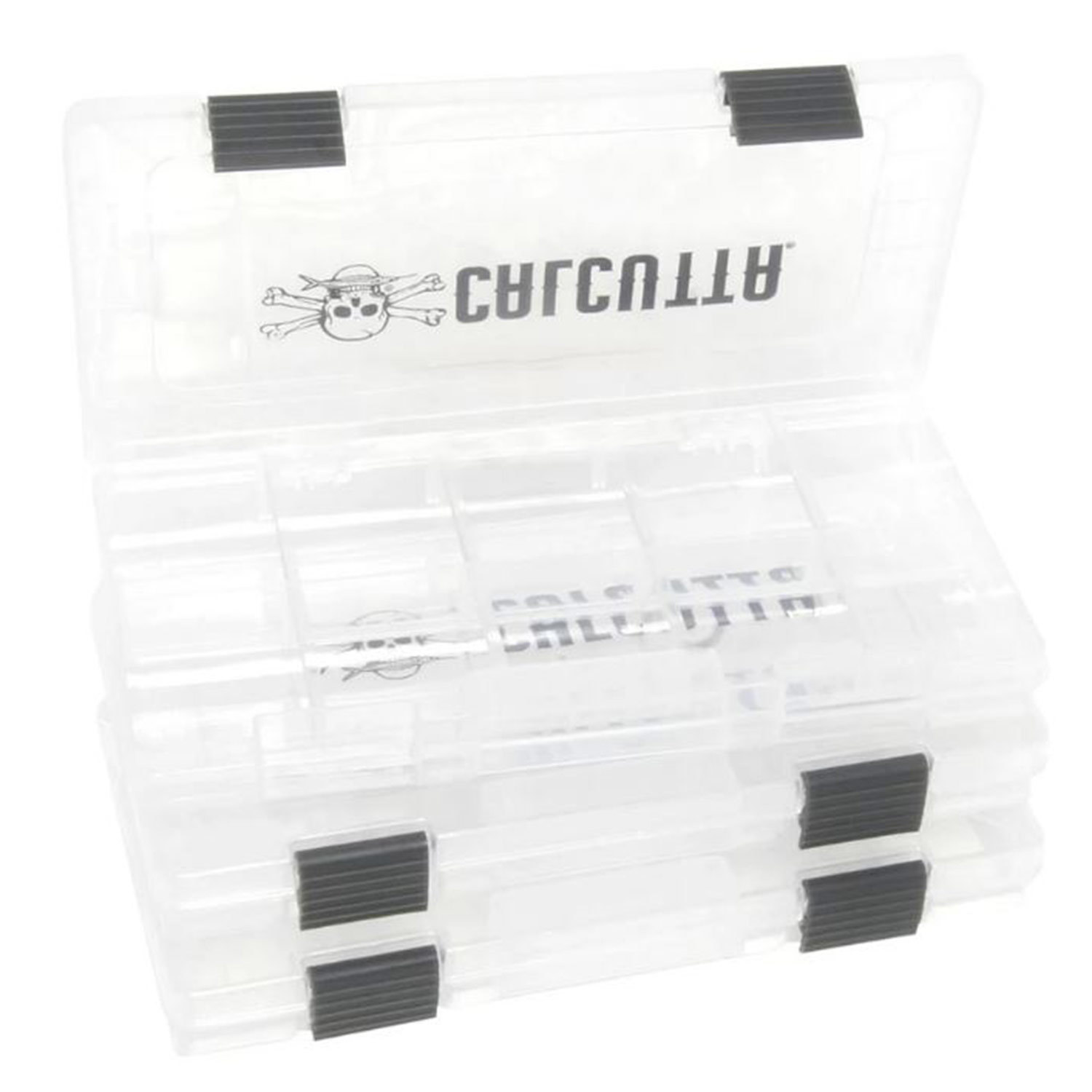 CALCUTTA 3700 Utility Boxes, Clear, 3-Pack