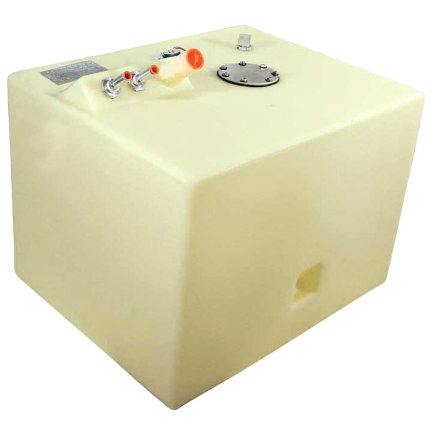 MOELLER 29 Gallon Angled Fill & Vent Series Below Deck Fuel Tank, 23"L ...