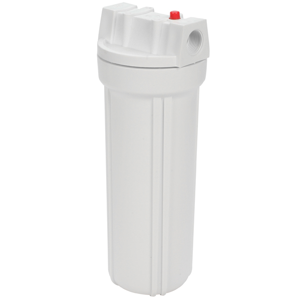 YACHT-MATE 12 1/2" Water Filter, White Sump/White Top