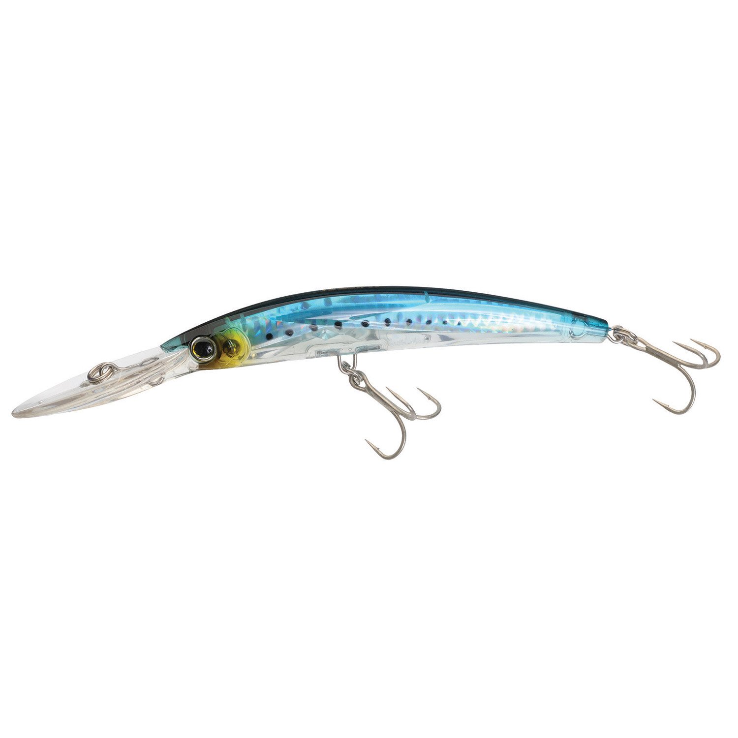 YO-ZURI Crystal 3D Minnow™ Deep Diver Rattle Fishing Lure, 5 1/4"