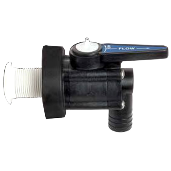 FORESPAR 1" Flush Thru-Hull Valve