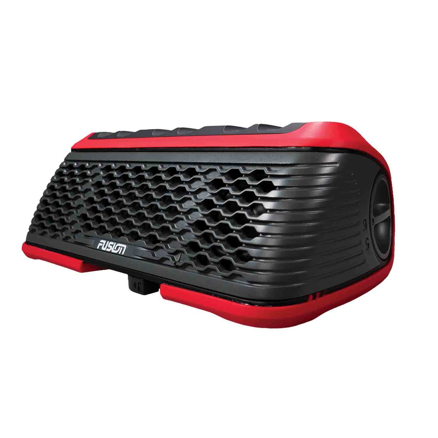 FUSION StereoActive Portable Water Sports Stereo, Red