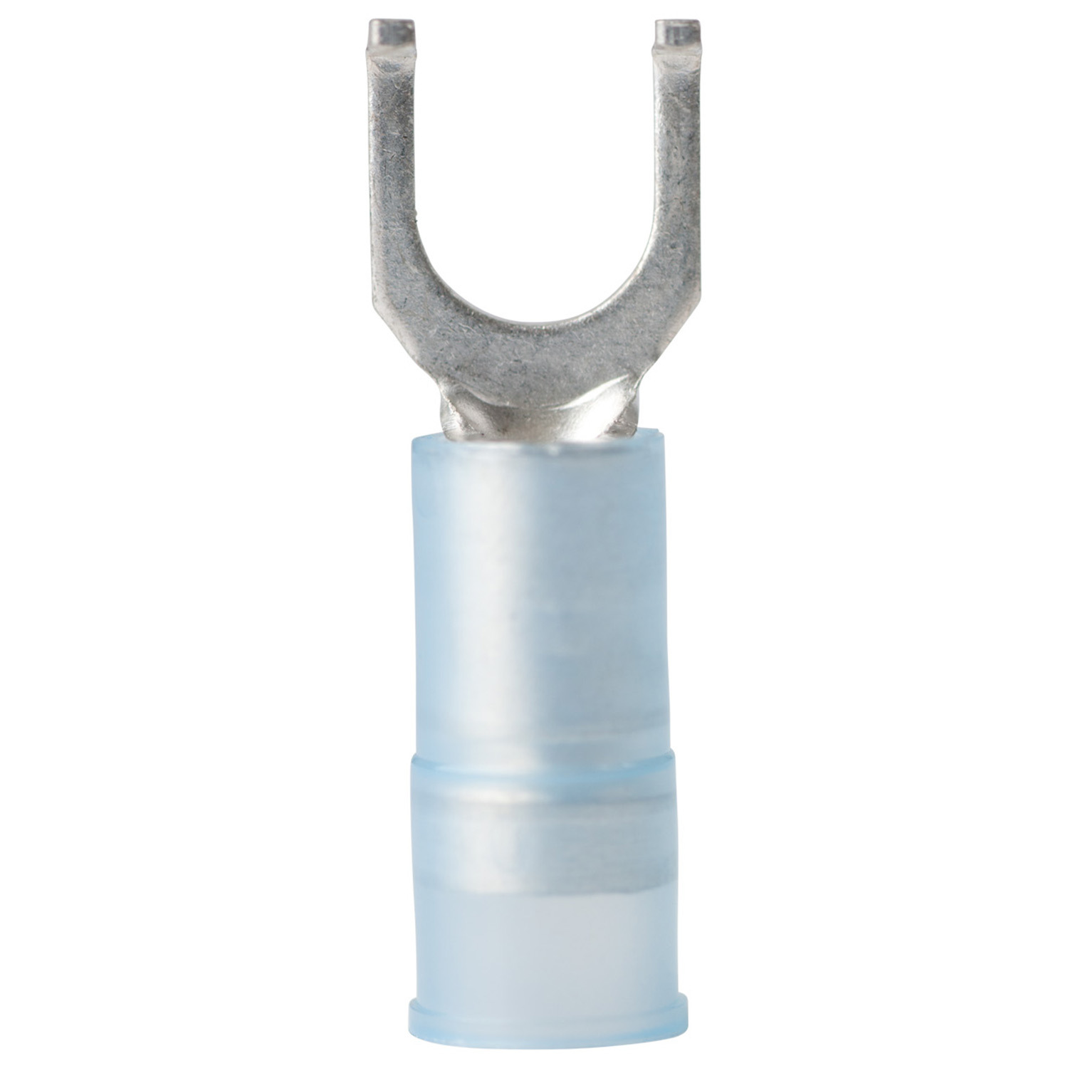 ANCOR 16-14 AWG Nylon Flanged Spade Connectors, #6, Blue, 6-Pack