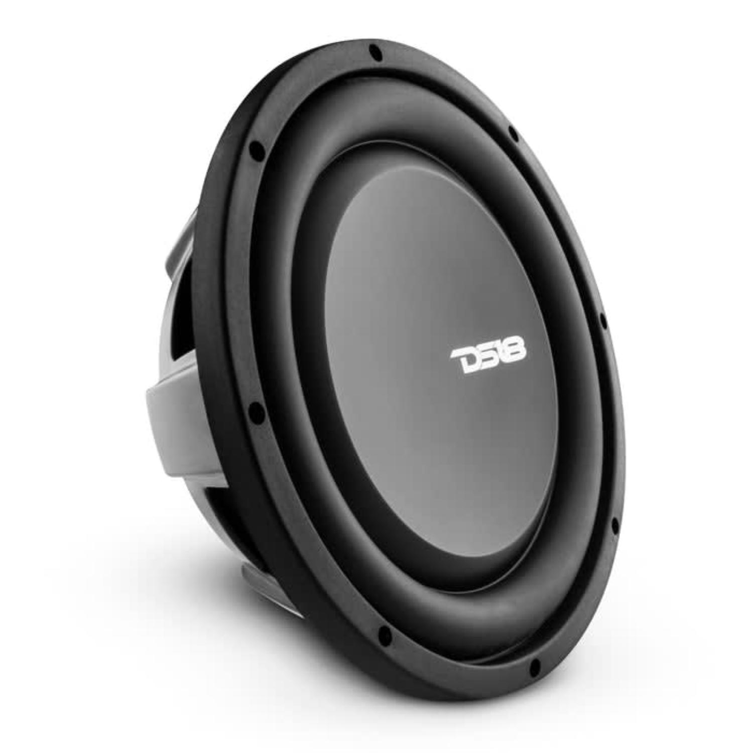 DS18 PS 10″ Shallow Mount Water‑Resistant Subwoofer 500W RMS