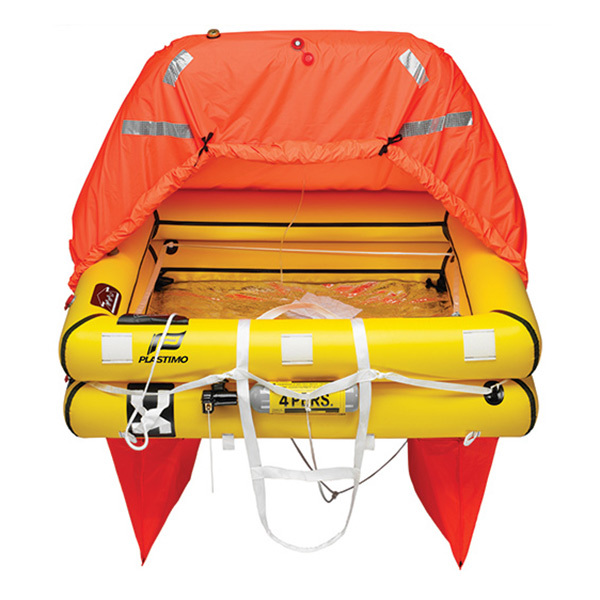 PLASTIMO Transocean ISO 9650-1 Offshore Life Raft with Valise