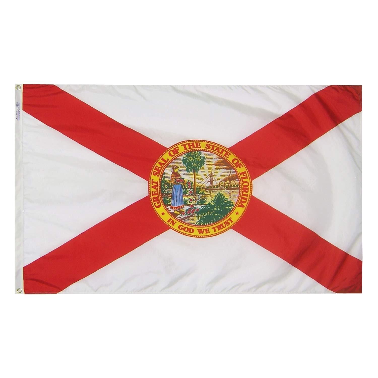 ANNIN FLAGMAKERS 12" x 18" Florida State Flag